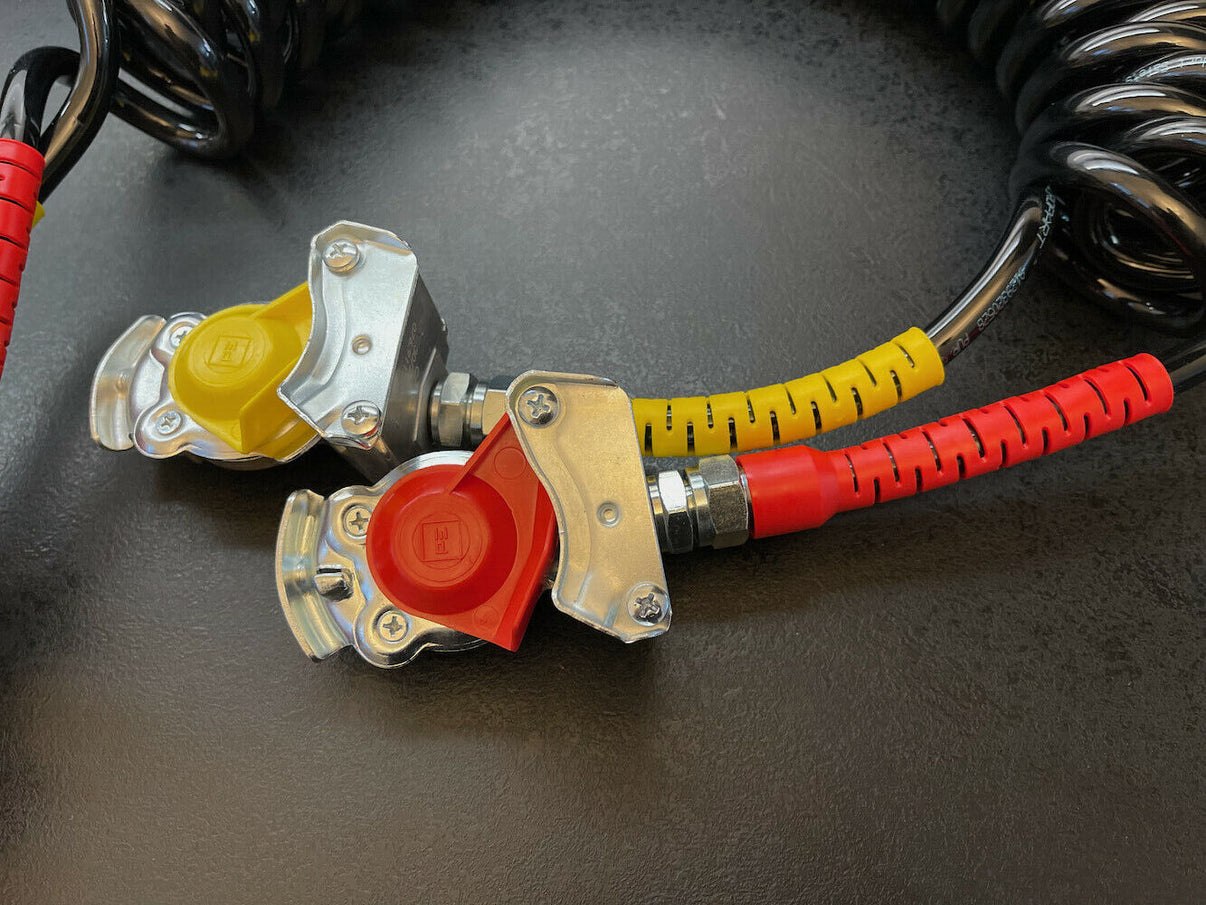 Duomatic Umrüstsatz Duo-Matic Schnellkupplung Satz Kupplungsköpfe Rot ...